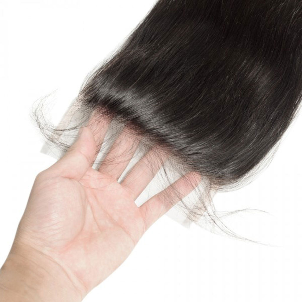 ULit Hair Undetectable HD Straight 2x6 4x4 5x5 6x6 Invisible Lace Clos
