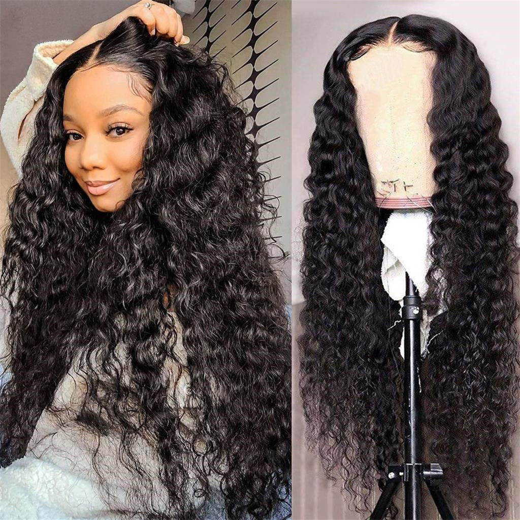 10A Deep Wave Lace Front Wig Best Human Virgin Hair Lace Wigs – ULit